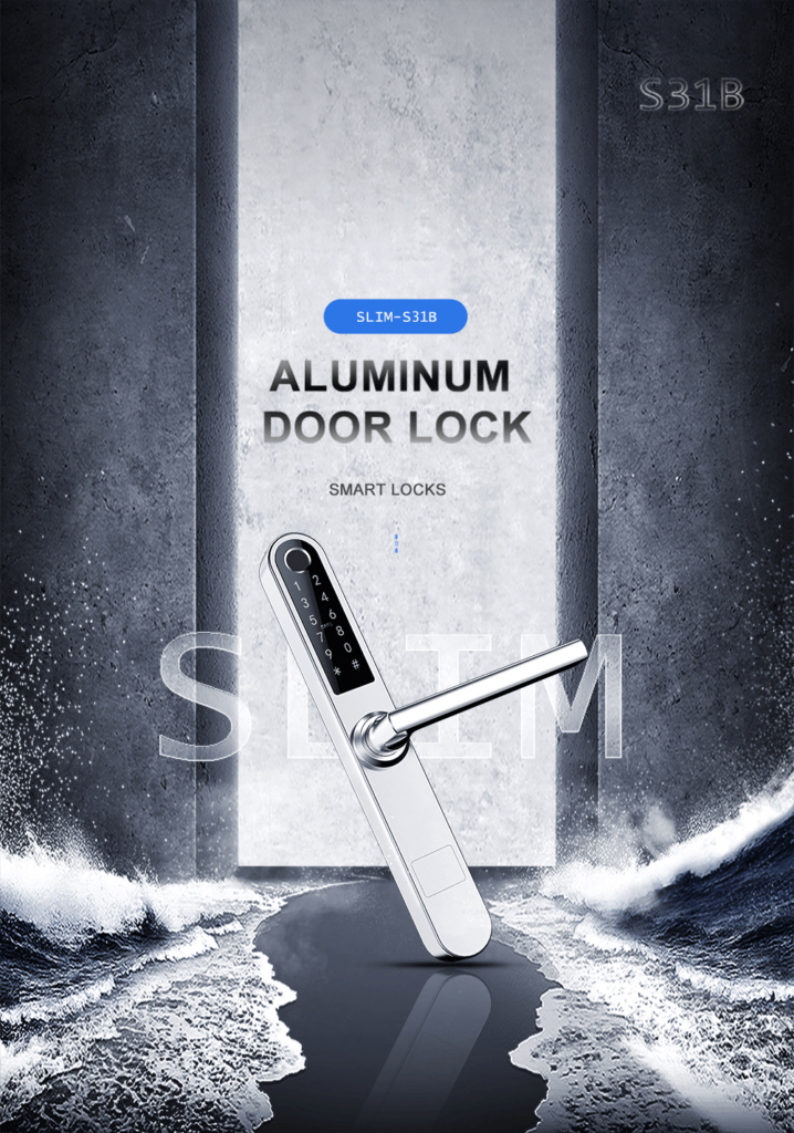 Slim Series Smart Door Lock (Ultra Slim 38mm)2 - Aus Lock