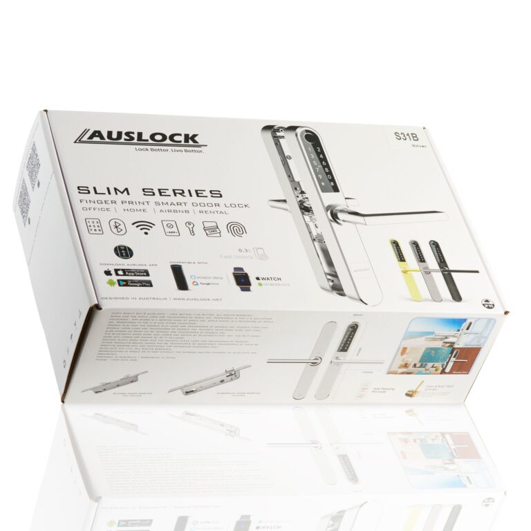 Slim Series Smart Door Lock (Ultra Slim 38mm)2 - Aus Lock